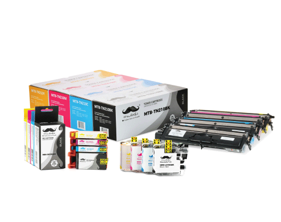 Moustache: Ink, Toner, Office Chair and More